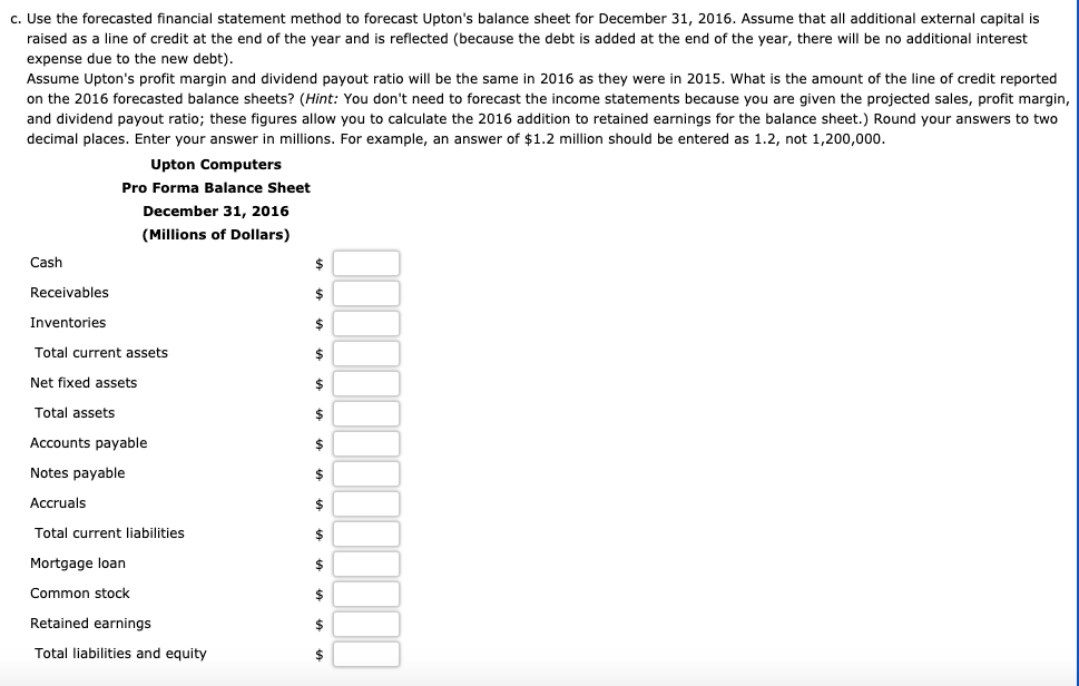 Solved 9-6: Additional Funds Needed (AFN) Equation Method | Chegg.com