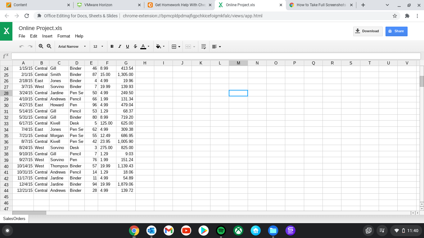 Solved Content х VMware Horizon х Get Homework Help With Che | Chegg.com