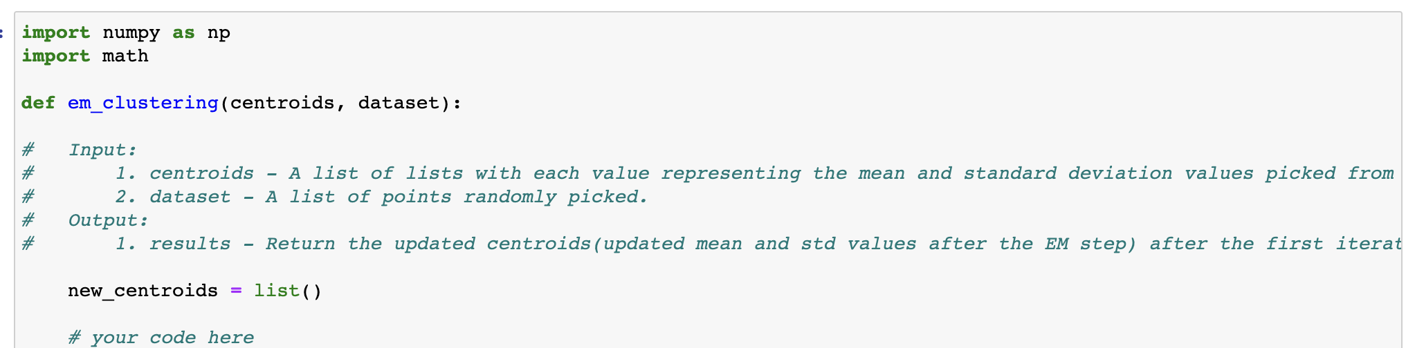 A sample dataset has been provided to you in the | Chegg.com