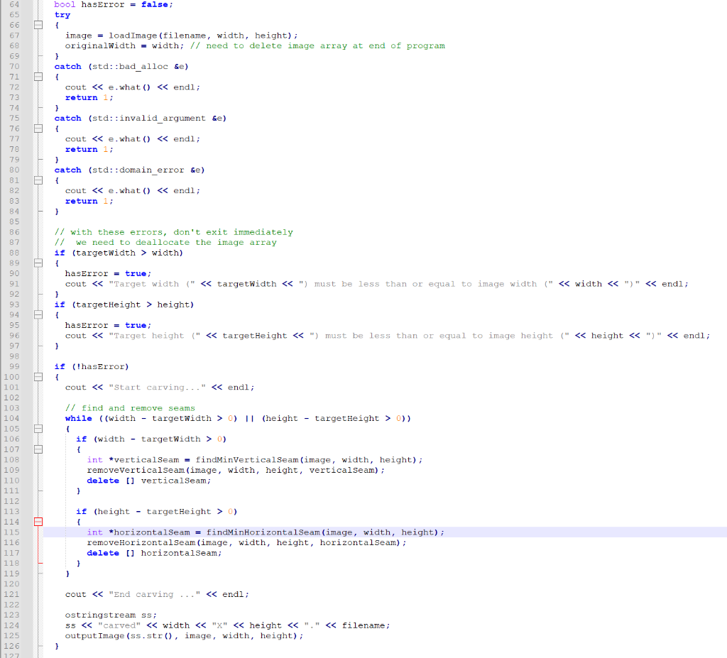 Individual Homework: Seam Carving Objectives . Work | Chegg.com