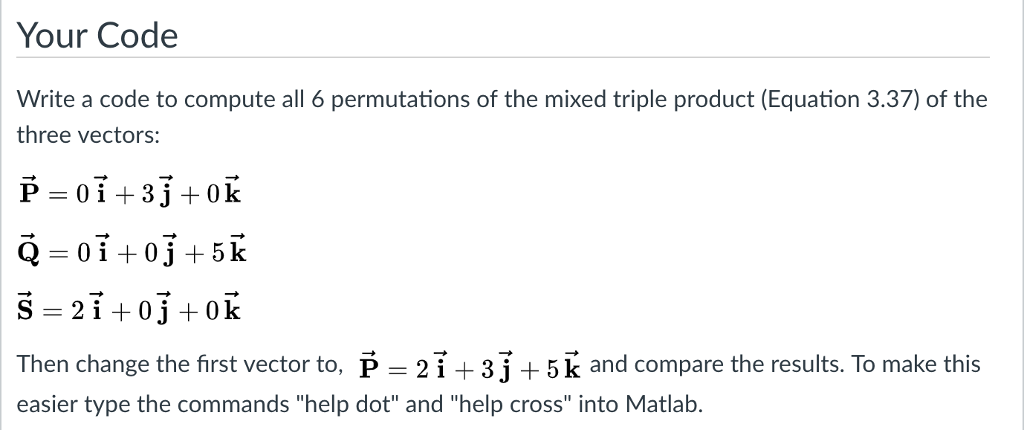 Solved For this discussion first, describe what each code | Chegg.com