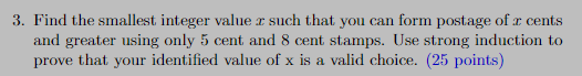 Solved 3 Find The Smallest Integer Value X Such That You 4809