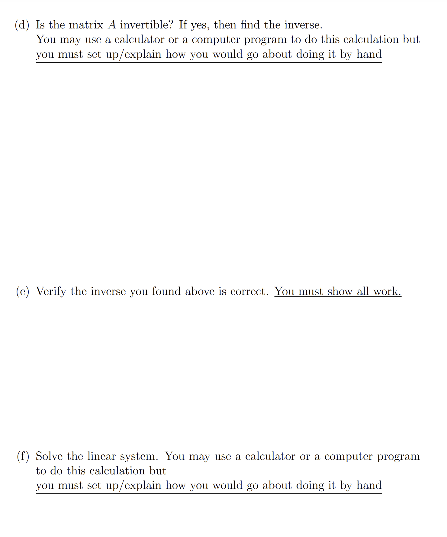 Solved 1. (35 points) Consider the linear system | Chegg.com