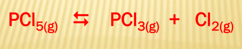 Solved The decomposition of PCl5 was studied at a certain | Chegg.com