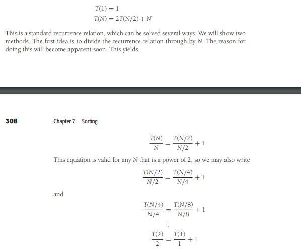 Solved Data Structures in C++ Given the recurrence | Chegg.com