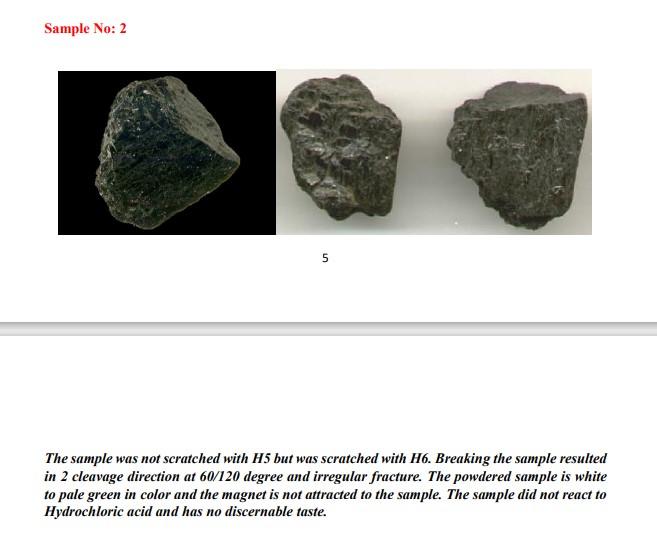 Solved Minerals Minerals are defined as naturally occurring, | Chegg.com