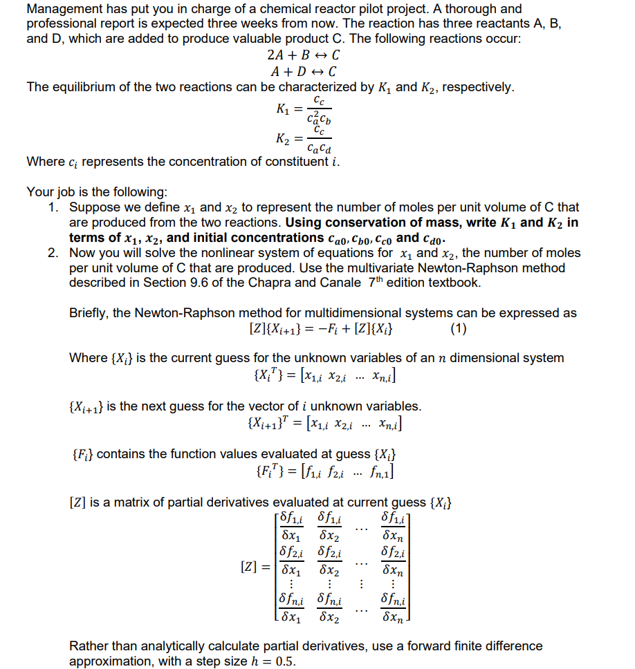 Solved Implement the approach outlined above into Matlab or | Chegg.com