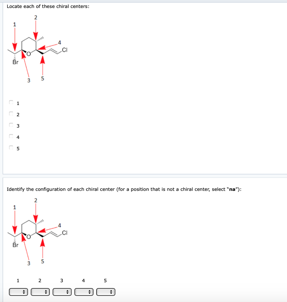 Solved Locate each of these chiral centers: 2 3 1 он 4 кон | Chegg.com