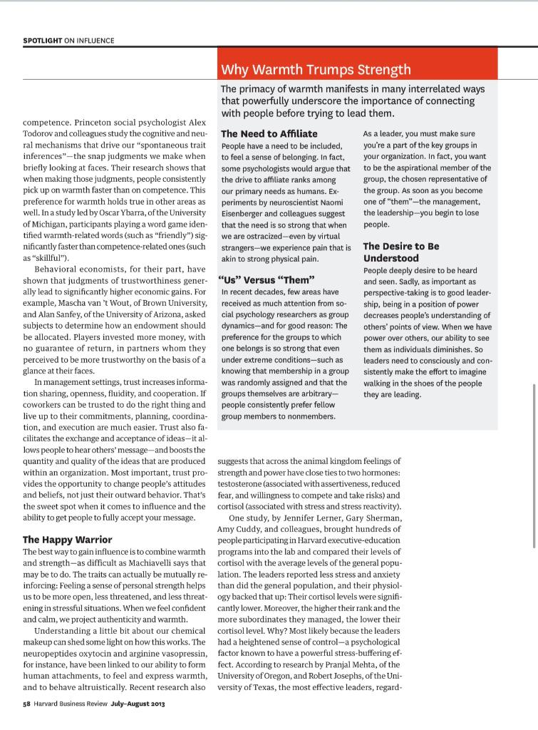 Solved Please read the following article - Connect Then Lead | Chegg.com