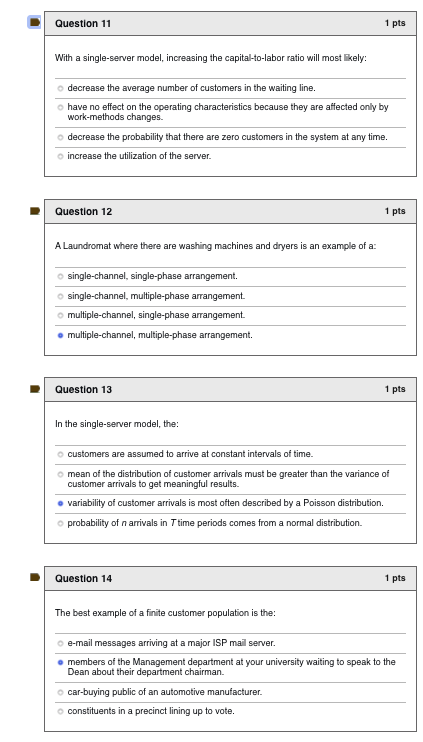 Solved 1 True Or False The Calling Population In A