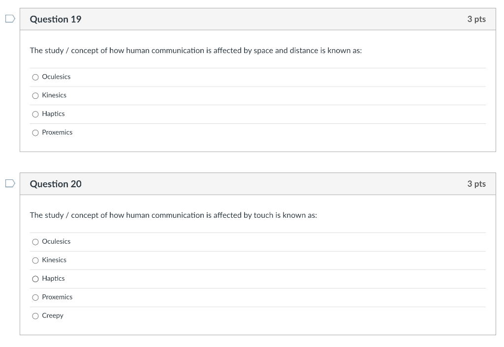 Solved Question 17 3 pts Messages that are not specific and | Chegg.com