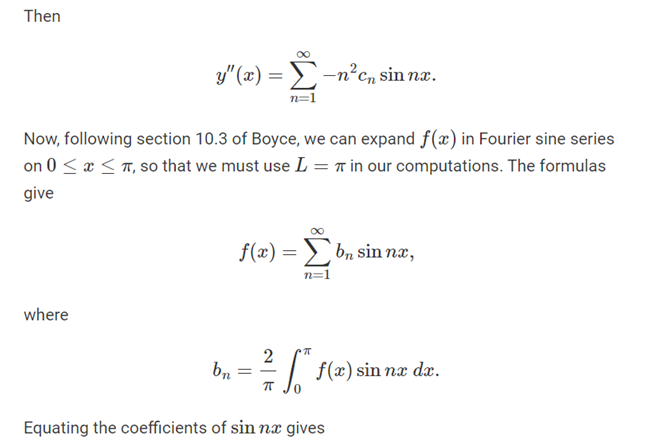 Solved Example 1 Let's try to solve the simple inhomogeneous | Chegg.com