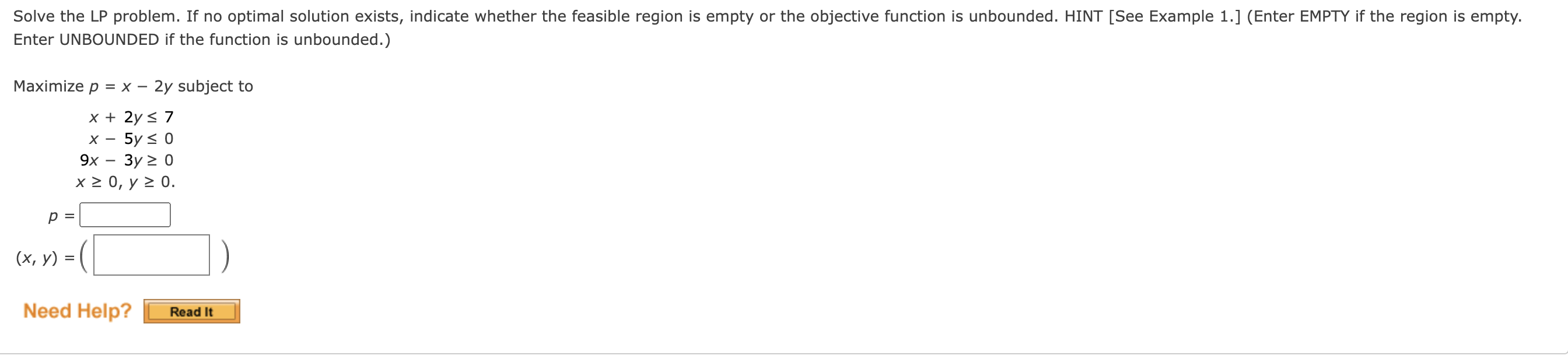 Solved Enter UNBOUNDED if the function is unbounded.) | Chegg.com