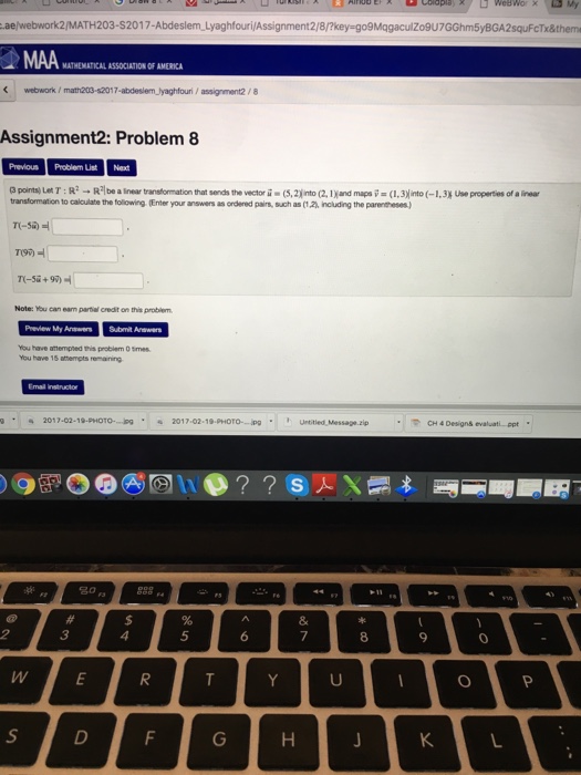 Solved Let T: R^2 rightarrow R^2| be a linear transformation | Chegg.com