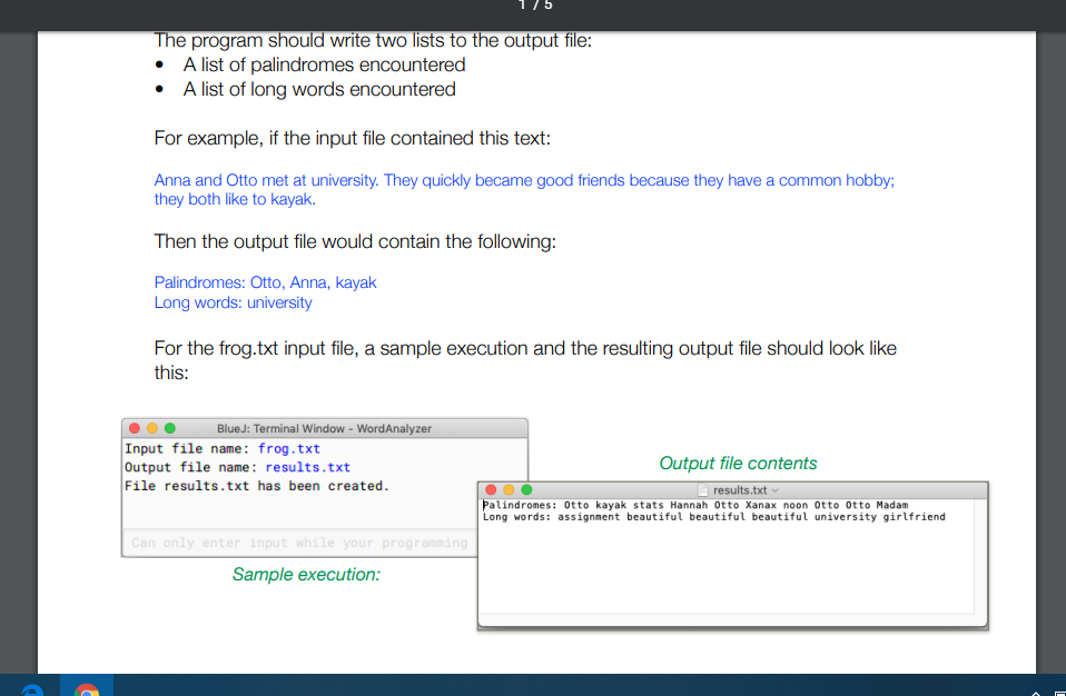 Solved Problem 1 - Word Analyzer Write a program that first | Chegg.com
