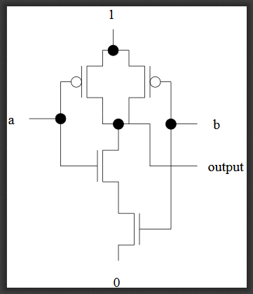 Solved Make a truth table using the following transistor | Chegg.com