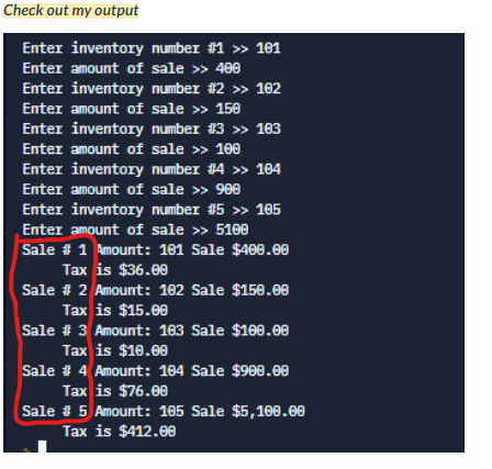 Solved C# PLEASE I need help to make this program output | Chegg.com