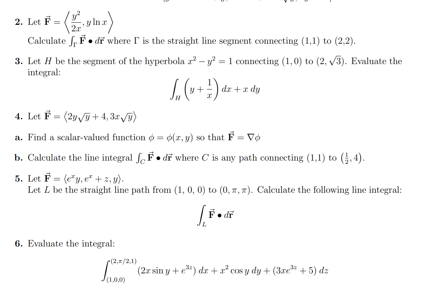 Solved I Am Having Trouble With The Fundamental Theorem For