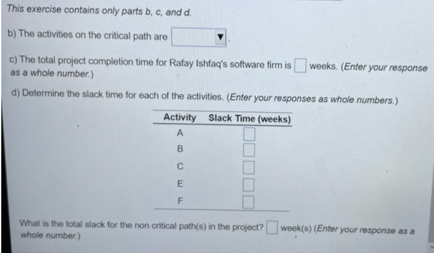 Solved This exercise contains only parts b, c, and d. b) The | Chegg.com Solved This exercise contains only parts b, c, and d. b) The | Chegg.com