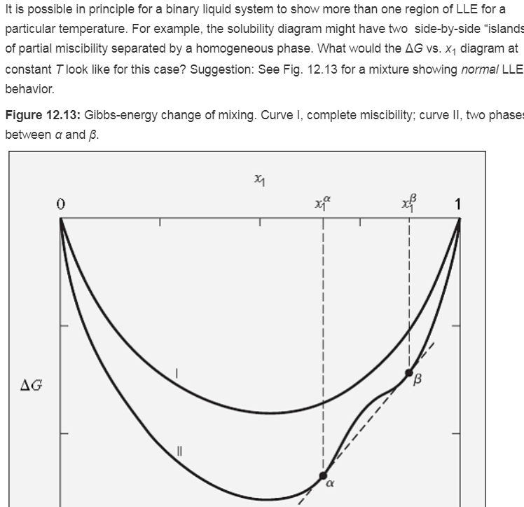 It is possible in principle for a binary liquid | Chegg.com