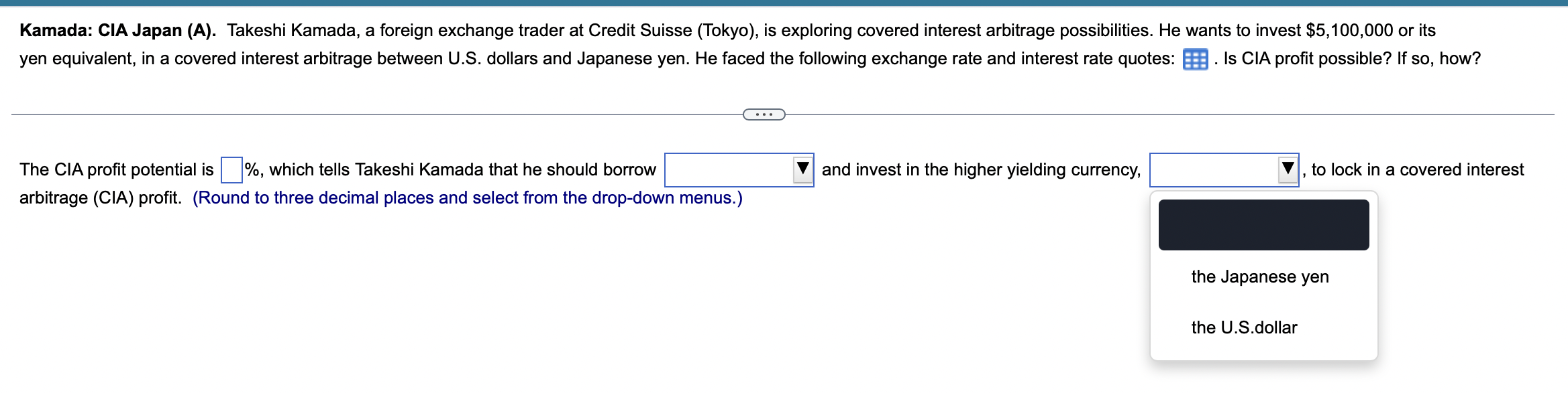 Kamada: CIA Japan (A). Takeshi Kamada, a foreign | Chegg.com