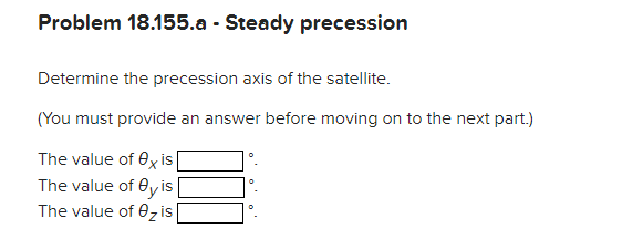 Solved A 2700−kg satellite is 2.4 m high and has octagonal | Chegg.com