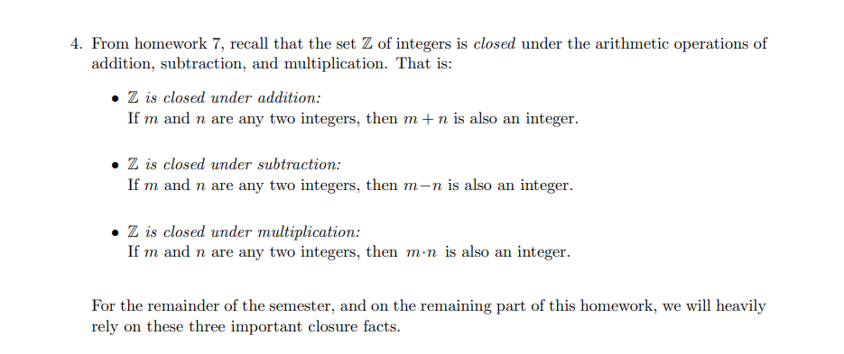 Solved n = = Definition 2. An integer n is odd if there | Chegg.com