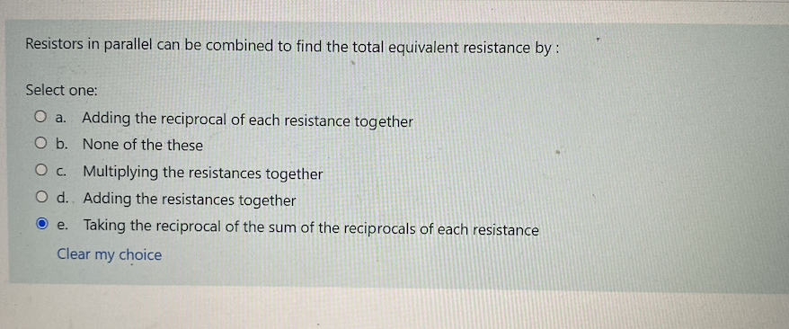 Solved If a voltage source is applied across two resistors | Chegg.com