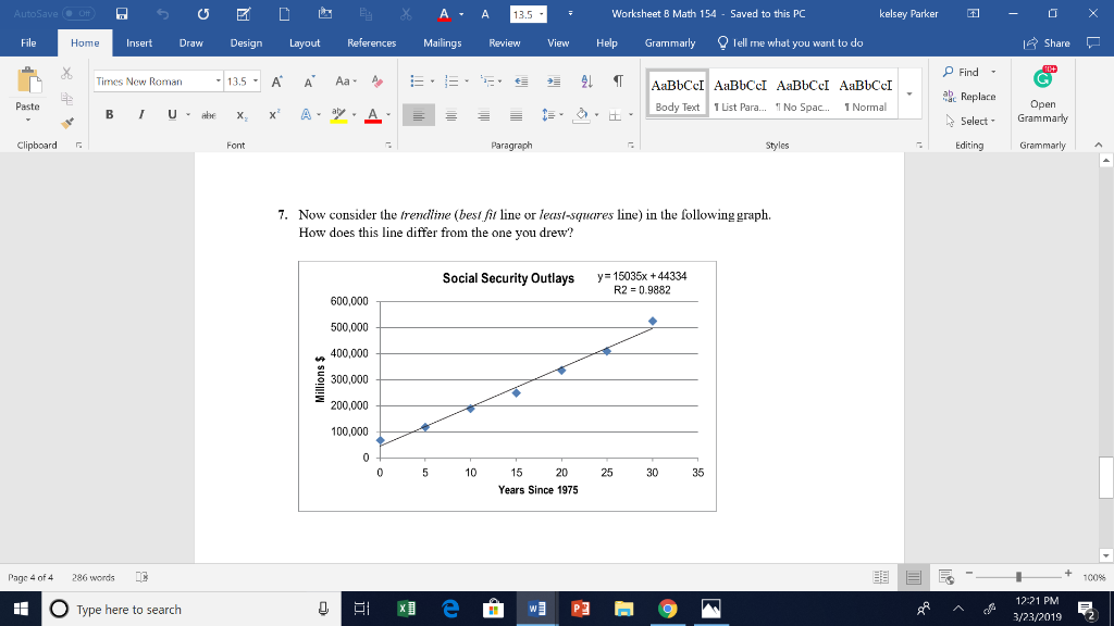 3.5 Worksheet B Math 154 -Saved to this PC kelsey | Chegg.com