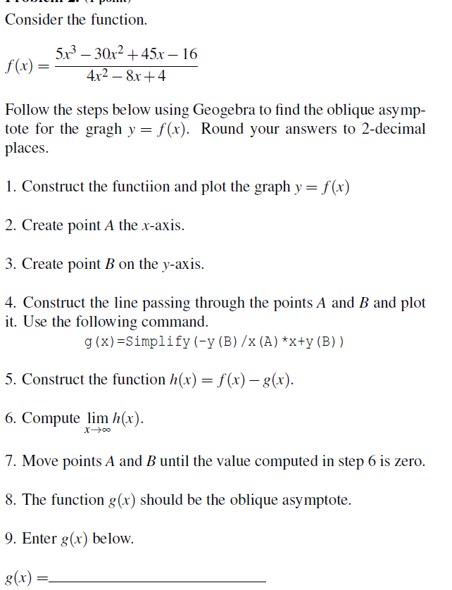 Solved Consider the | Chegg.com