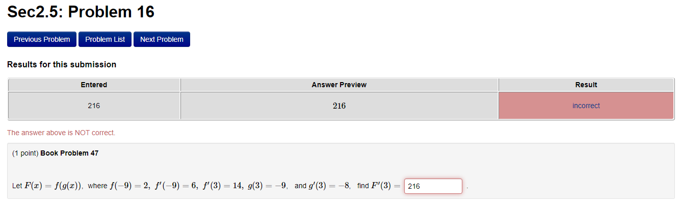 Solved Sec2.5: Problem 16 Previous Problem Problem List Next | Chegg.com