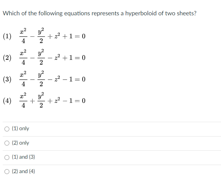 Solved Which of the following equations represents a | Chegg.com