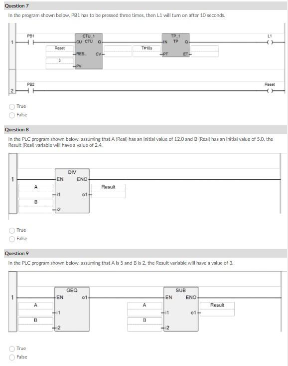 Solved Question 1 In the program shown below, assuming that | Chegg.com