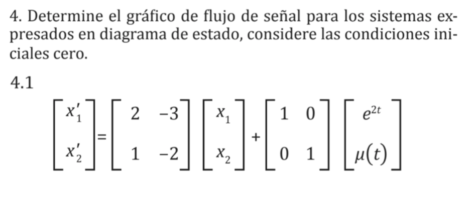 4.6 DETERMINE THE SIGNAL FLOW CHART FOR THE | Chegg.com