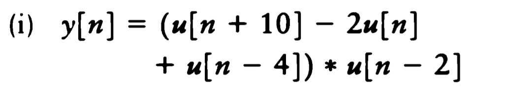 Solved 2.33 Evaluate the following discrete-time convolution | Chegg.com