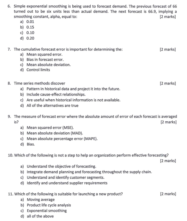 Solved SECTION A [30 MARKS] QUESTION 1: [30 marks] MULTIPLE | Chegg.com