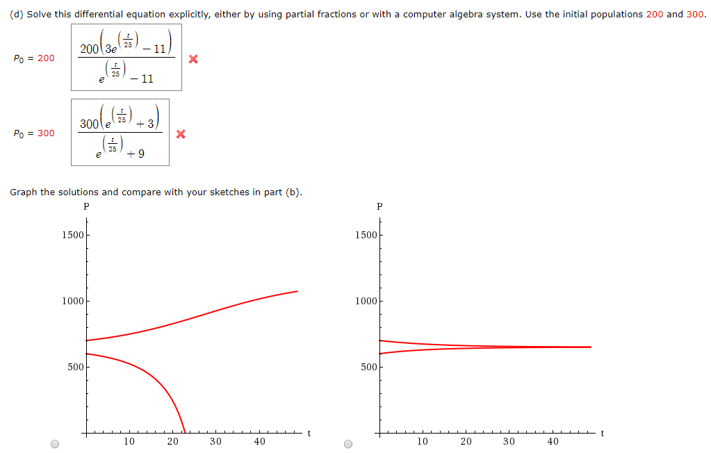 Solved Let's modify the logistic differential equation of | Chegg.com