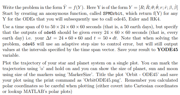 Can somebody please solve this using Matlab language | Chegg.com