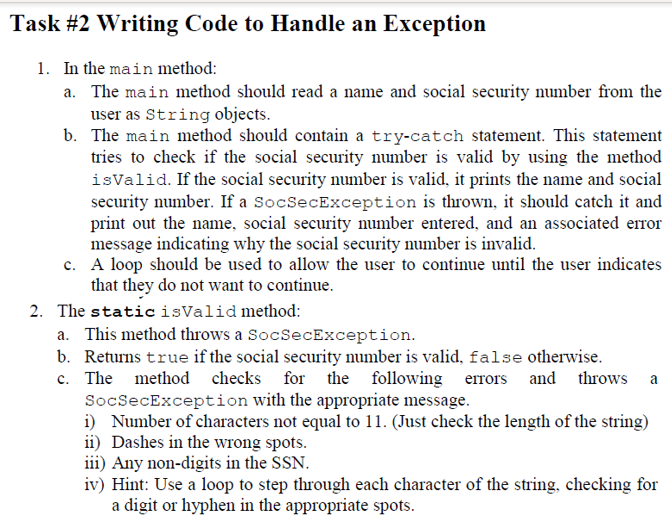 Solved S Java Language Write Program Ask User Person S Name Social Security Number Program