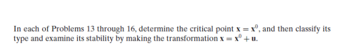 Solved In each of Problems 13 through 16, determine the | Chegg.com