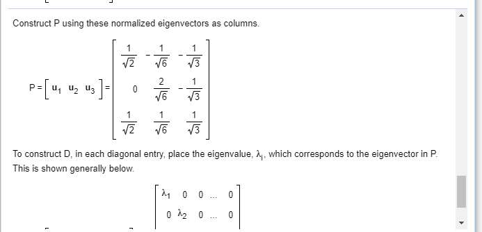 Solved Orthogonally diagonalize the matrix below, giving an | Chegg.com