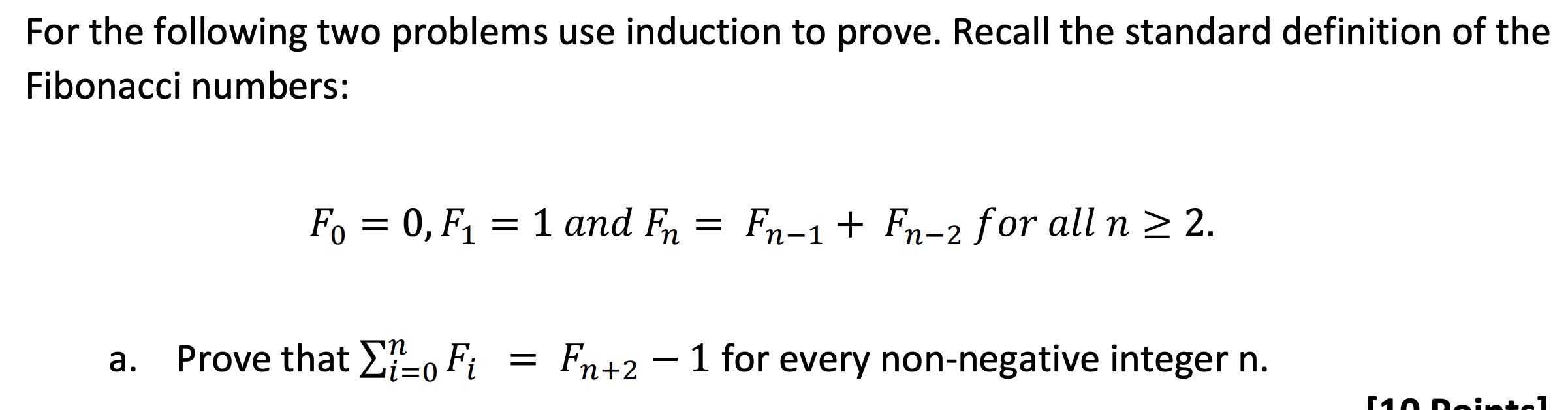 Solved For the following two problems use induction to | Chegg.com Solved For the following two problems use induction to | Chegg.com