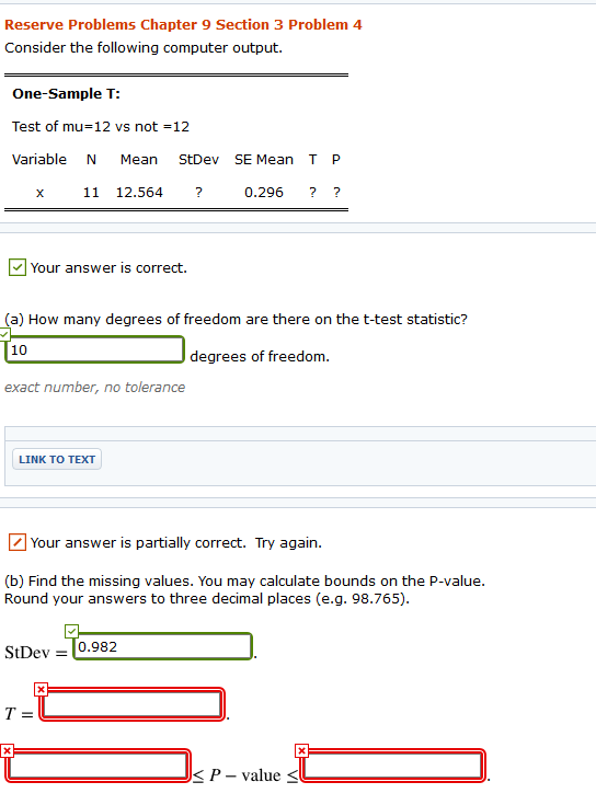 Solved Reserve Problems Chapter 9 Section 3 Problem 4 | Chegg.com