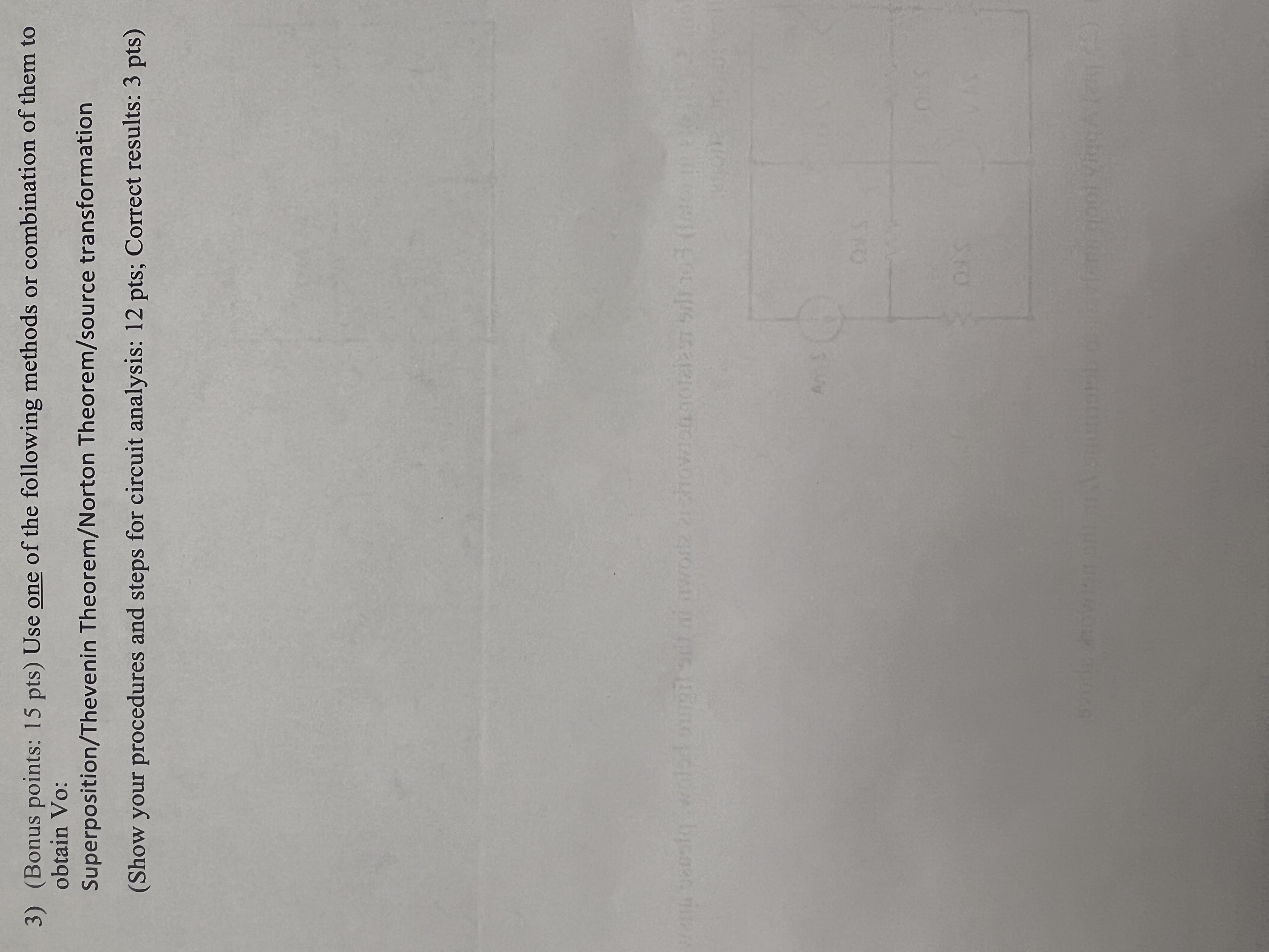 Solved Problem 3. (30 pts in total) For the resistor network | Chegg.com