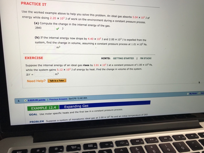 Solved PRACTICE IT Use the worked example above to help you | Chegg.com