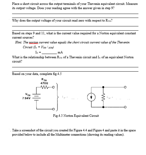 Solved Duplicate the circuit in fig.4.4 shown below using a | Chegg.com