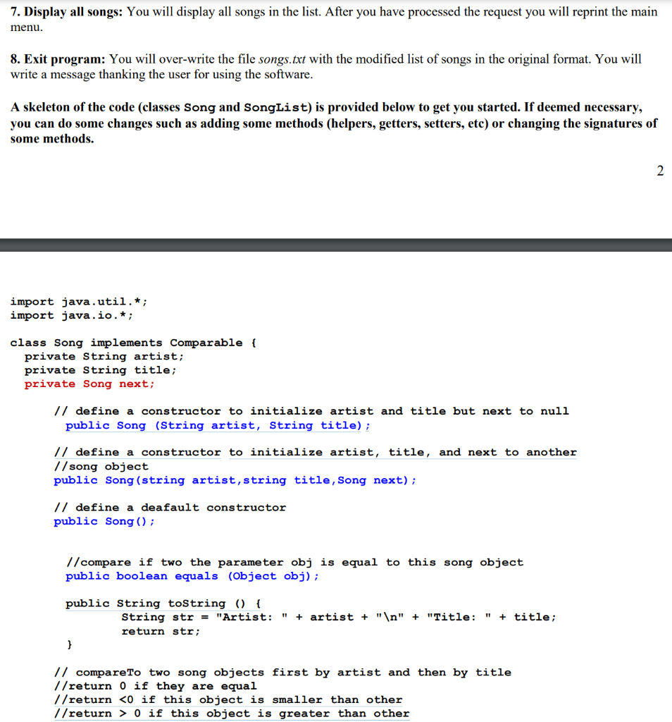 format of the txt file can be found above. The | Chegg.com