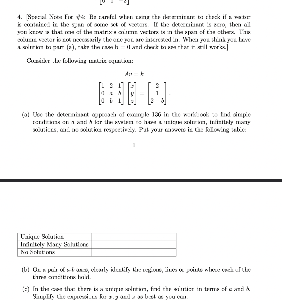 Solved 4. [Special Note For #4: Be careful when using the | Chegg.com
