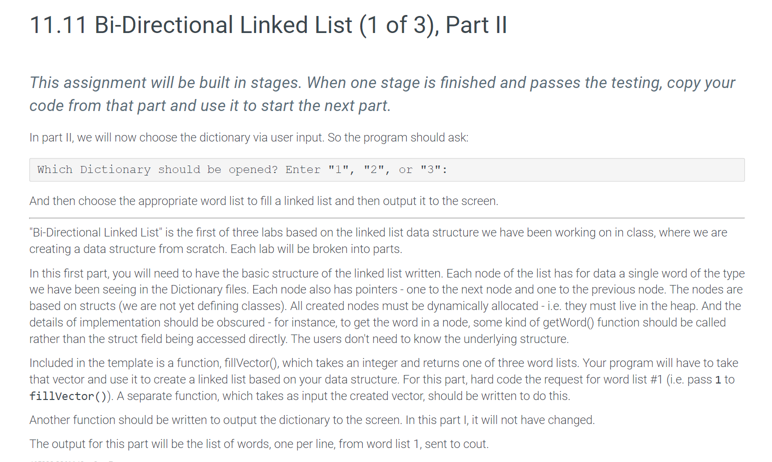 Solved In C++ Please. Thank you in advance 11.11.1: | Chegg.com