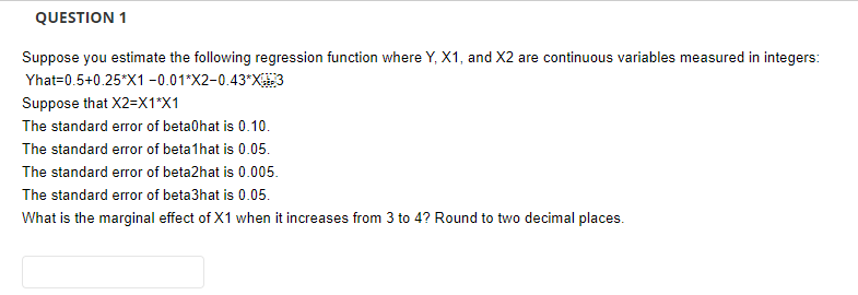 Solved Suppose you estimate the following regression | Chegg.com